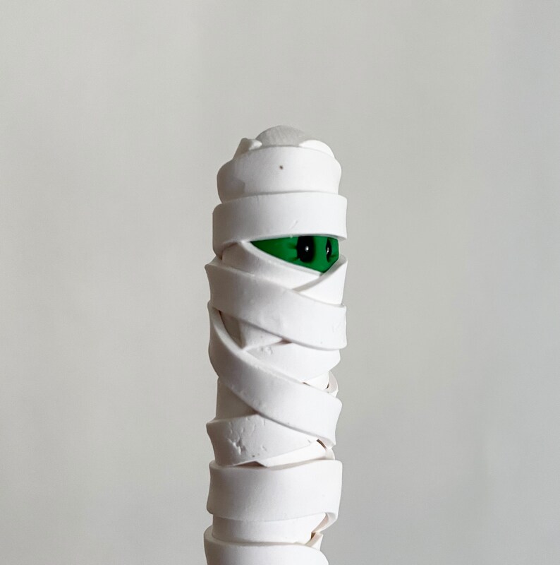 Polymer Clay Mummy Ballpoint Pen | Etsy