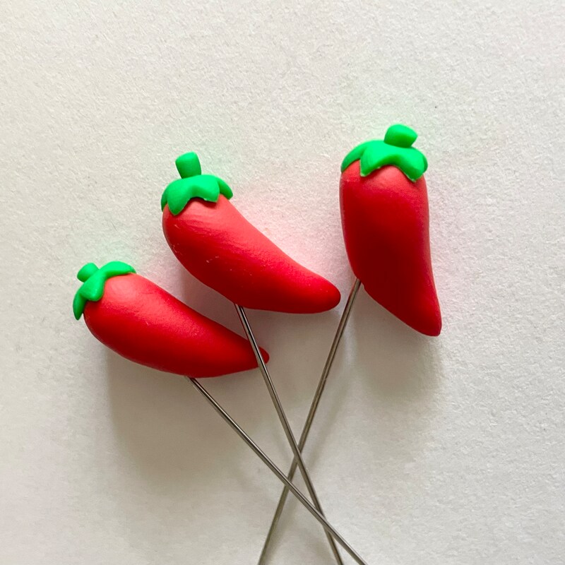 Chili Buttons - Etsy