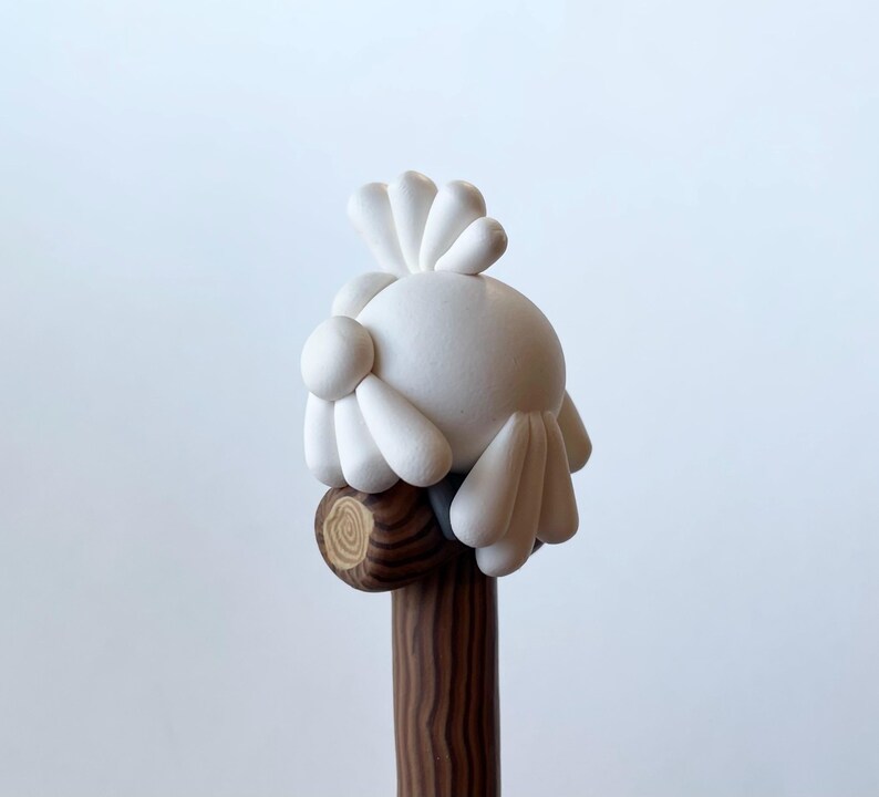 Polymer Clay Cockatoo Pen - Etsy