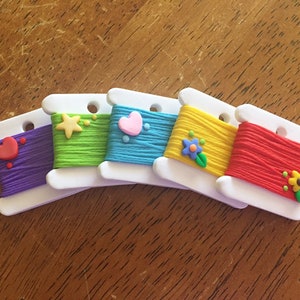 Needle Minder Embroidery Floss Spool - Etsy