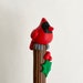Polymer Clay Cardinal Pen - Etsy