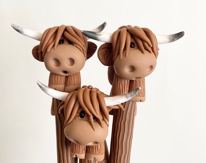 Highland Cow Ballpoint Pen - Etsy