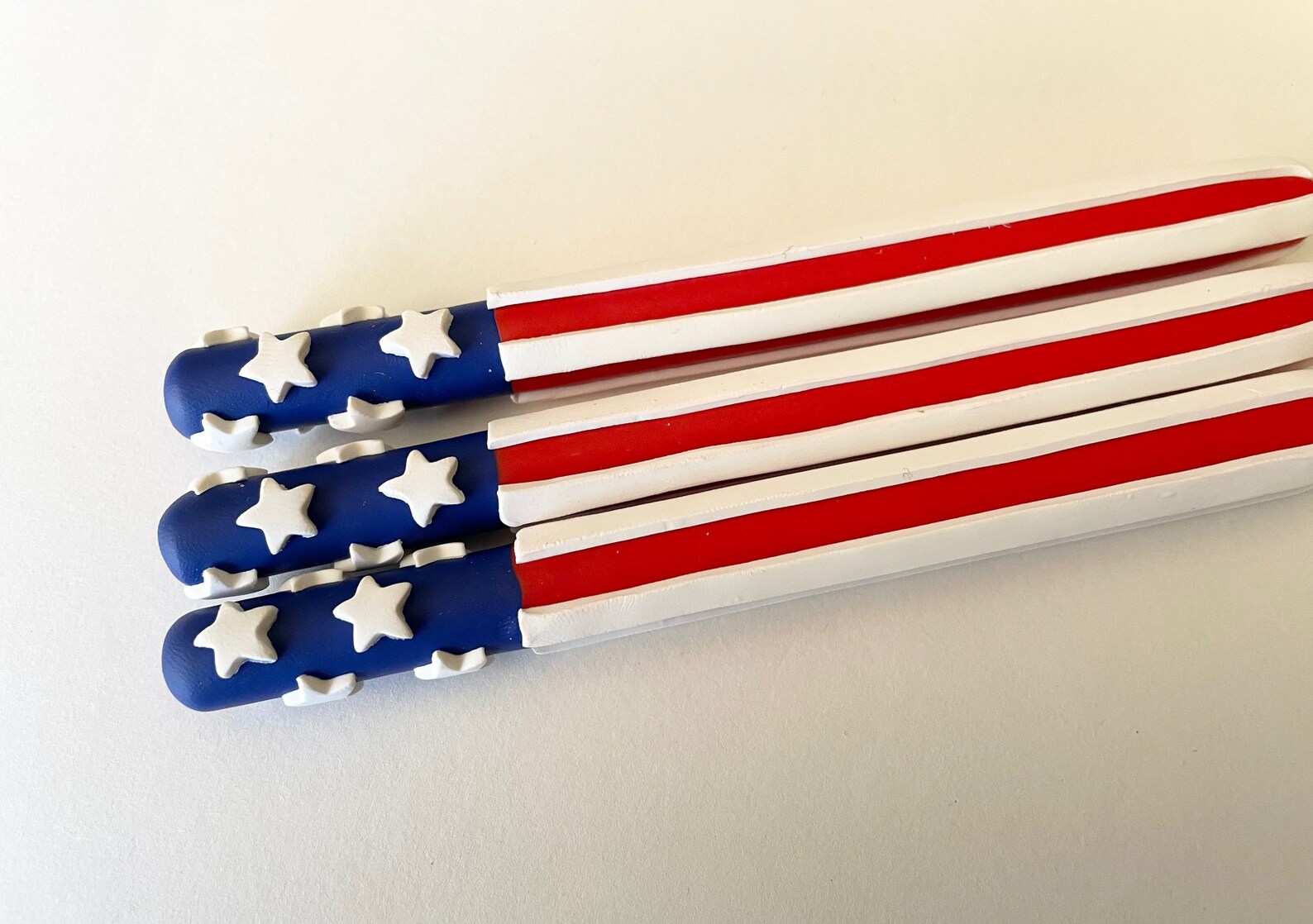 Red White and Blue Ballpoint Pen - Etsy