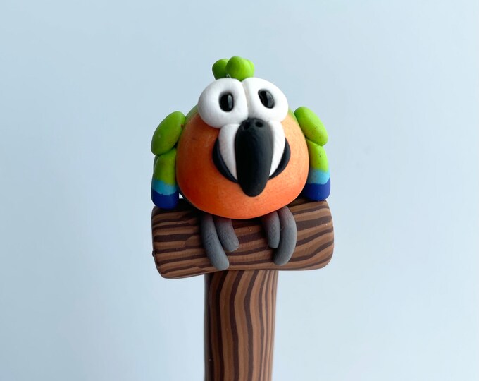 Catalina Macaw Parrot Pen - Etsy