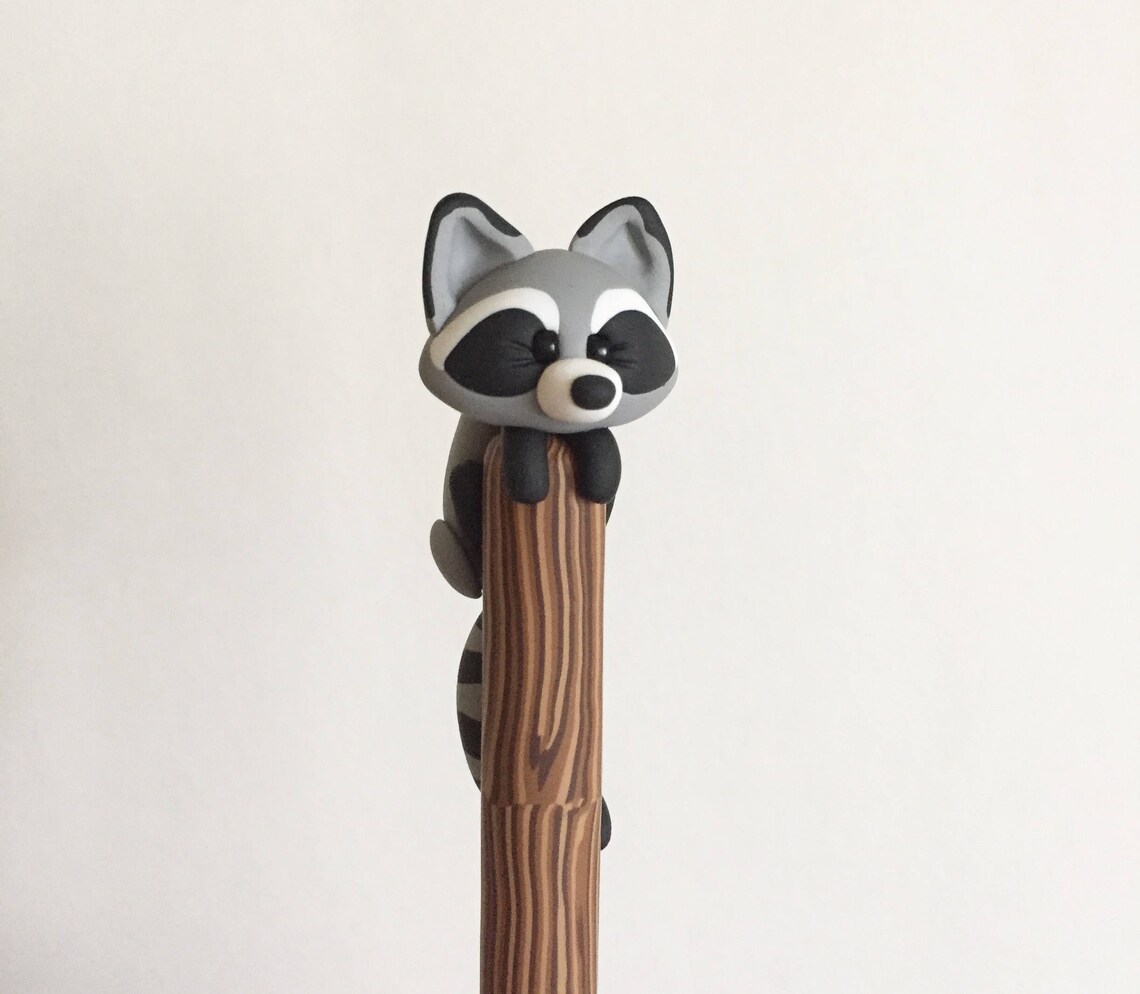 Raccoon Ballpoint Pen - Etsy