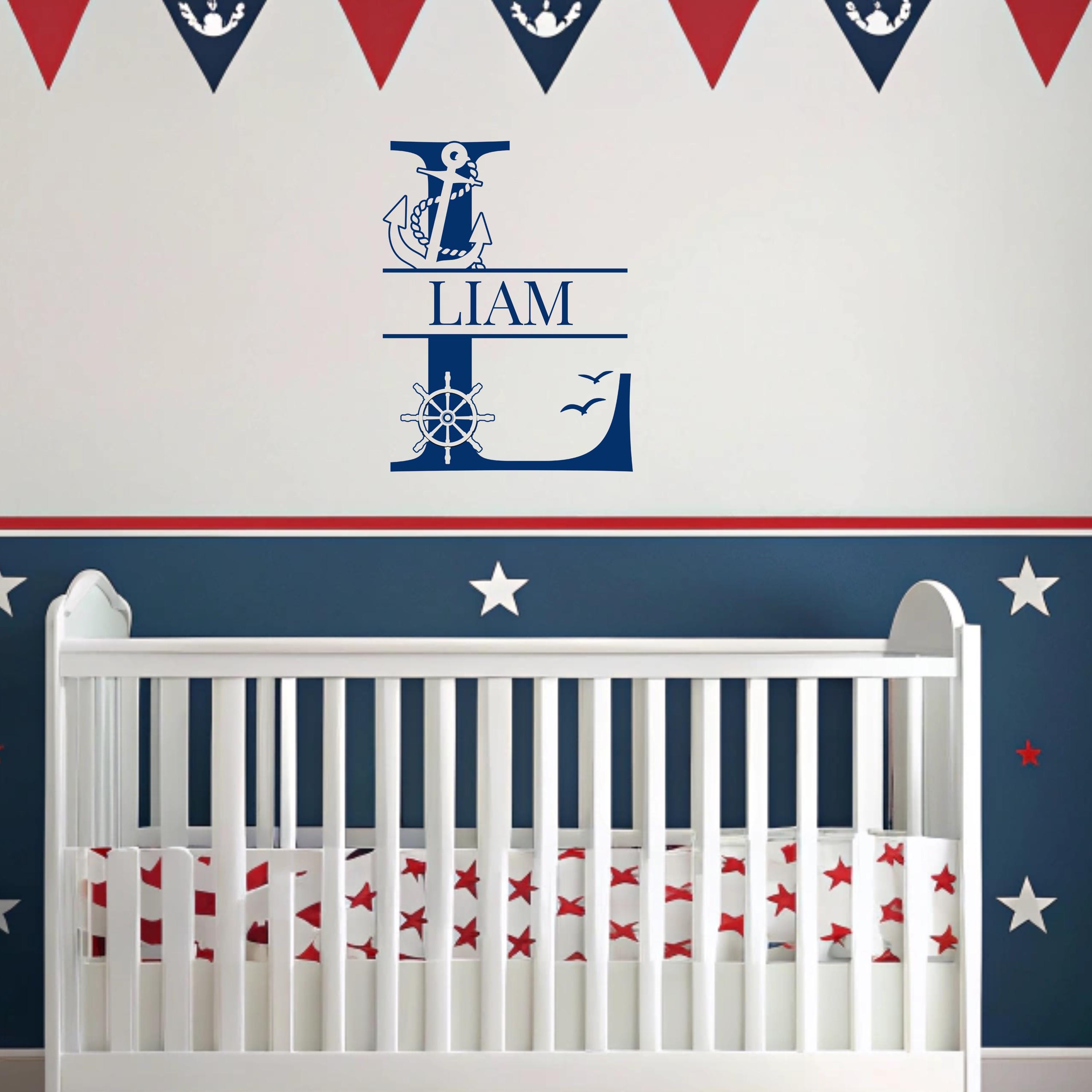Maritime Monogram Alphabet PNG, Personalized Nautical Letter Art for ...