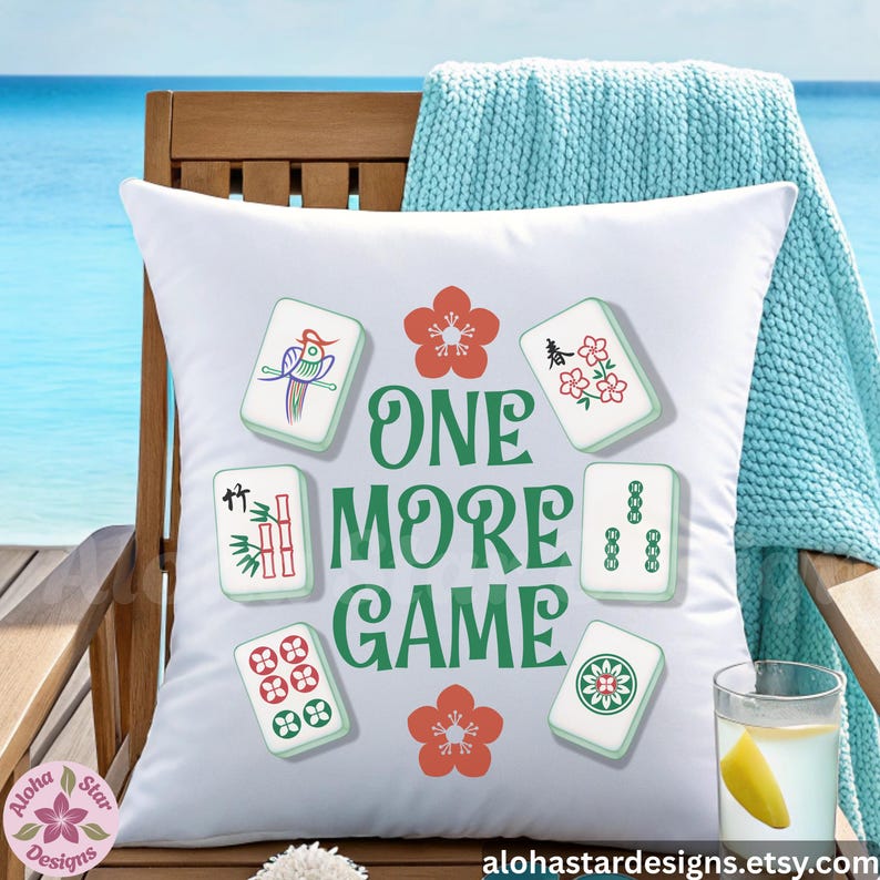 Mahjong Design: Whimsical Style, Mahjong Tiles, One More Game (digital ...