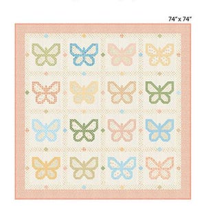 Flutter & Fly Quilt Pattern by My Sew Quilty Life - Etsy