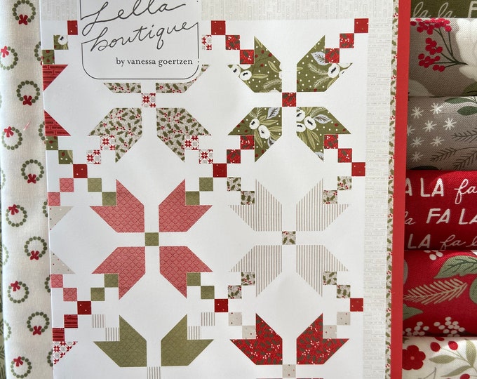 Figgy Pudding Quilt Kit With Christmas Eve Fabric by Lella Boutique ...