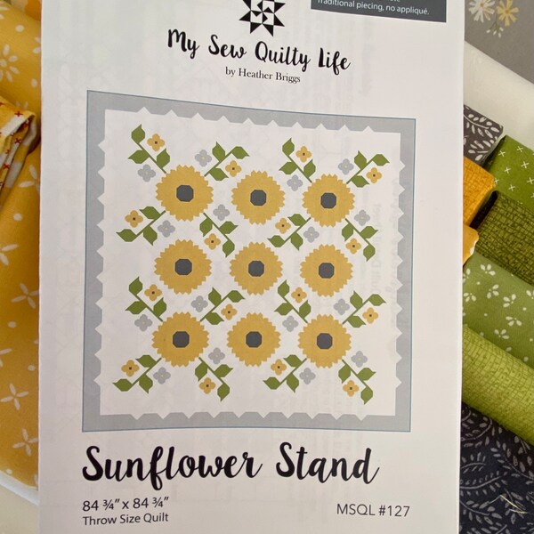 Sunflower Quilt - Etsy