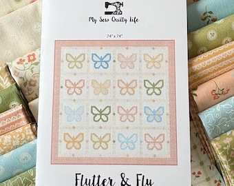 Figgy Pudding Quilt Kit With Berry and Pine Fabric by Lella Boutique From Moda - Etsy