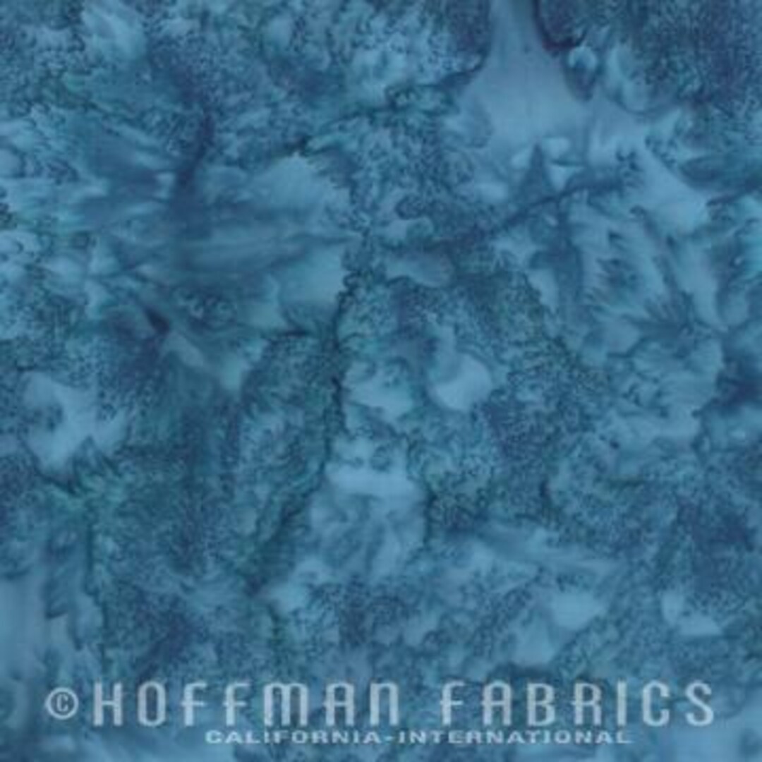 Hoffman Hand-dyed Batik Fabric 1895 311 Lake - Etsy