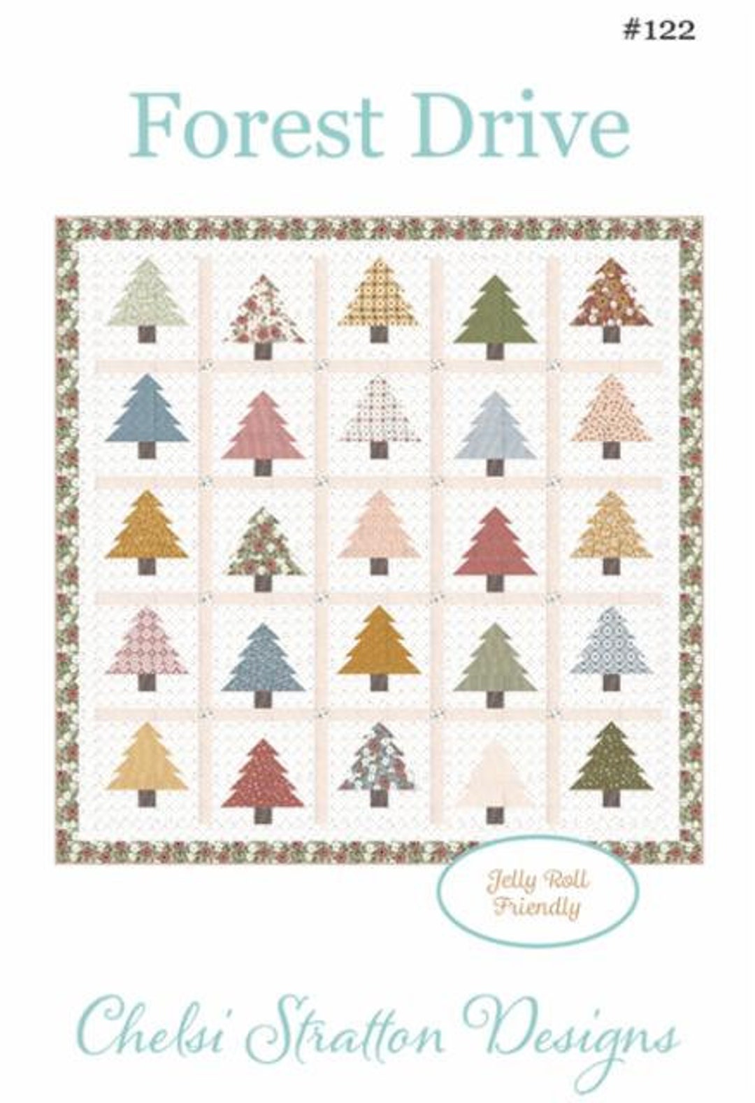Forest Drive Quilt Pattern From Chelsi Stratton Designs - Etsy