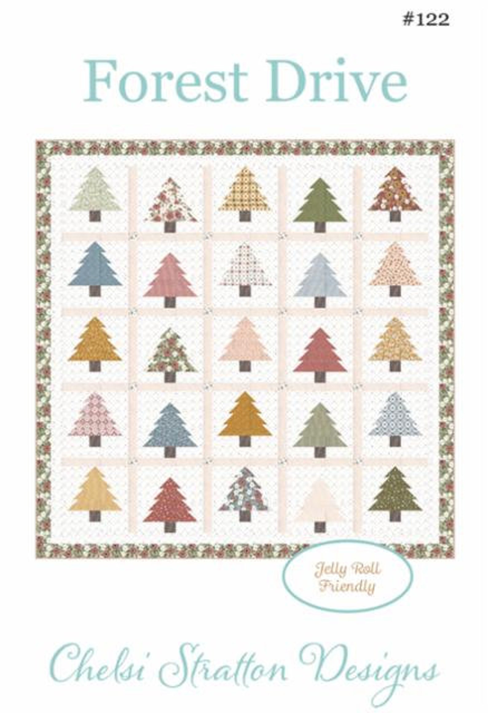 Forest Drive Quilt Pattern From Chelsi Stratton Designs - Etsy