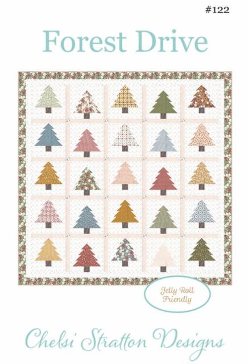 Forest Drive Quilt Pattern From Chelsi Stratton Designs - Etsy