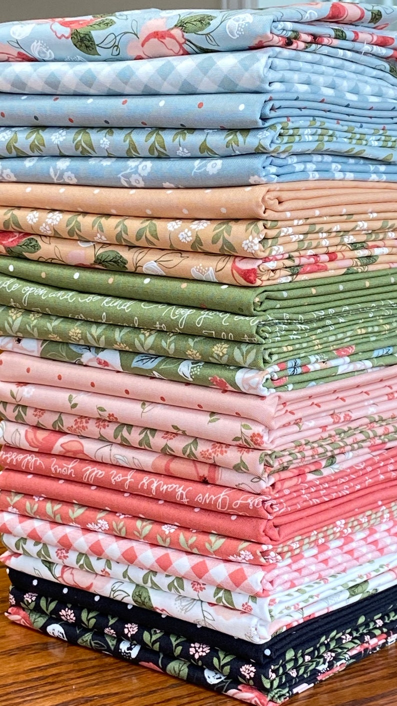 Country Rose Fabric Bundle by Lella Boutique From Moda - Etsy