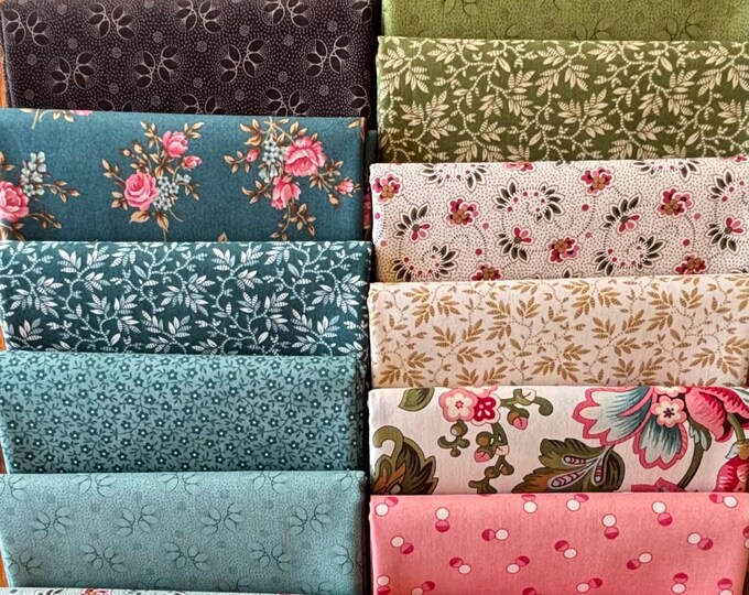 Morris Manor Fabric Bundle by Barbara Brackman From Moda - Etsy