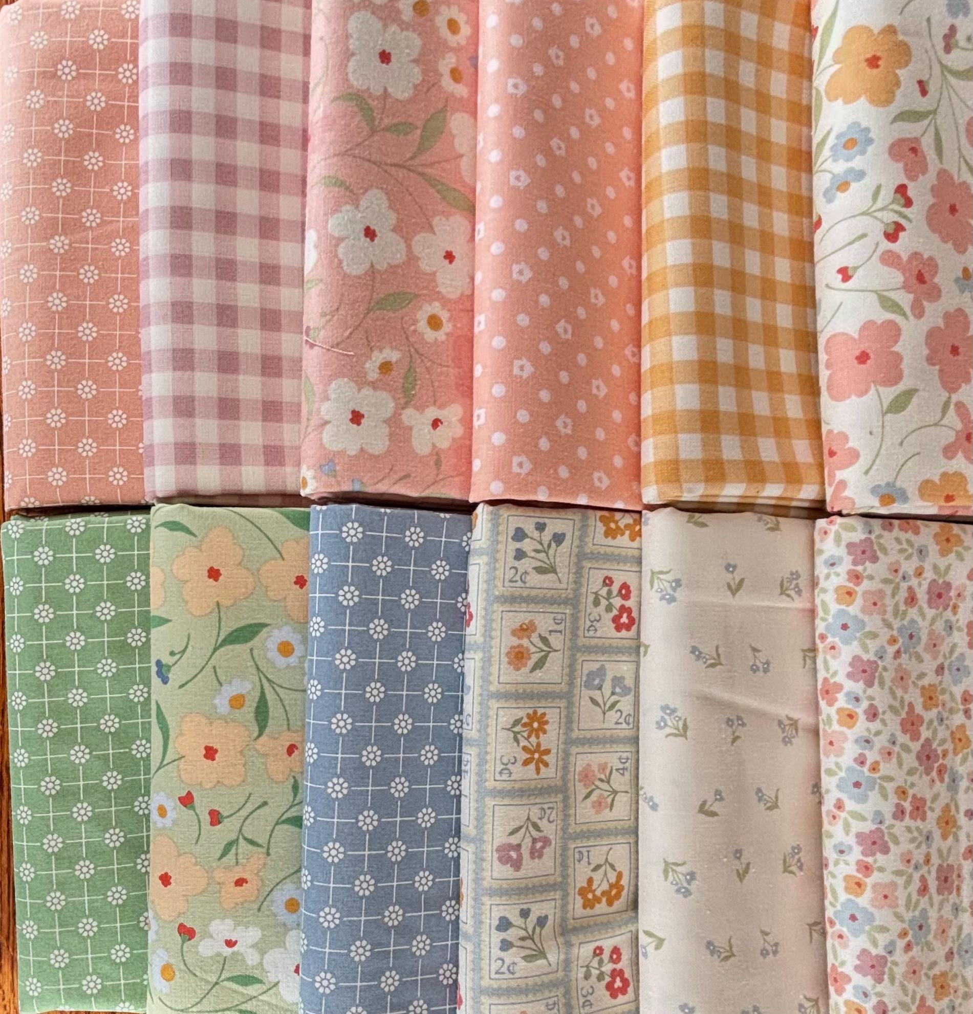 Cottage Charm Fabric Bundle by My Sew Quilty Life From Moda - Etsy
