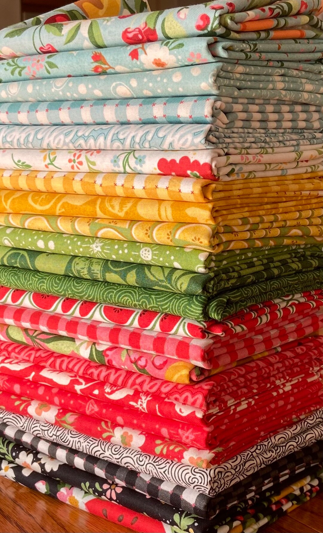 Moda Fruit Loop Fabric Bundle by Basic Grey From Moda - Etsy