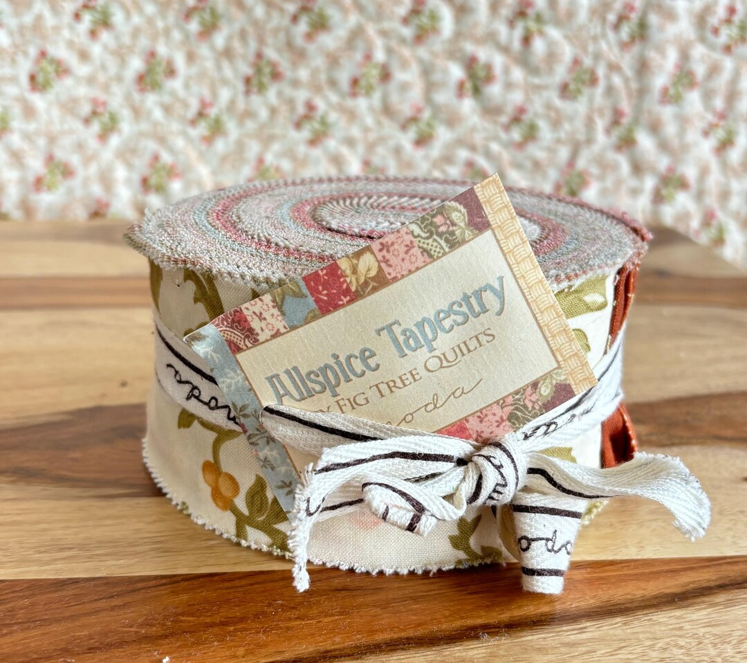 Allspice Tapestry Jelly Roll Rare Find Out of Print Moda Quilting ...