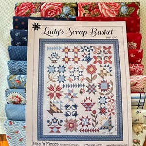 Ladies Scrap Basket Quilt Kit With Grand Haven Fabric by Minick ...