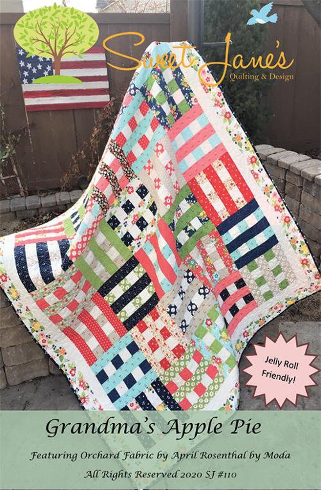 Grandma”s Apple Pie Quilt Pattern From Sweet Janes Quilting & Designs ...