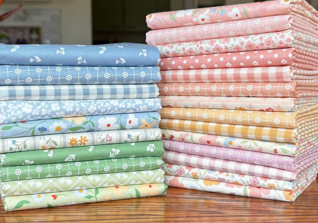 Cottage Charm Fabric Bundle by My Sew Quilty Life From Moda - Etsy