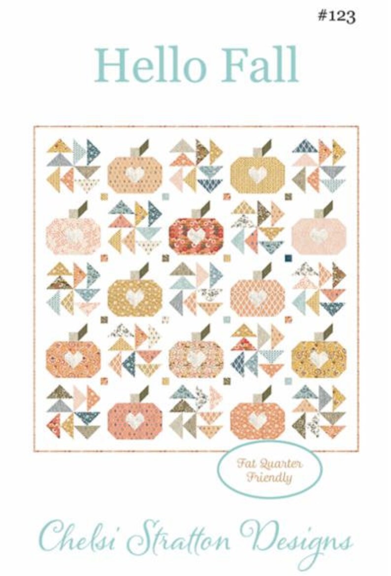 Hello Fall Quilt Pattern From Chelsi Stratton Designs | Etsy