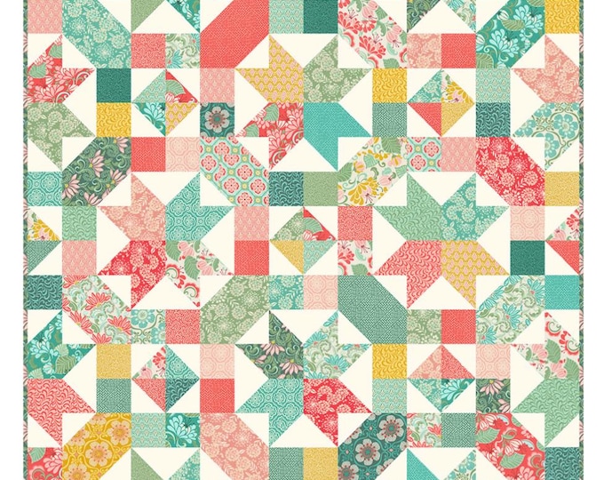 Dance Party Quilt Kit With Tango Fabric by Kate Spain - Etsy