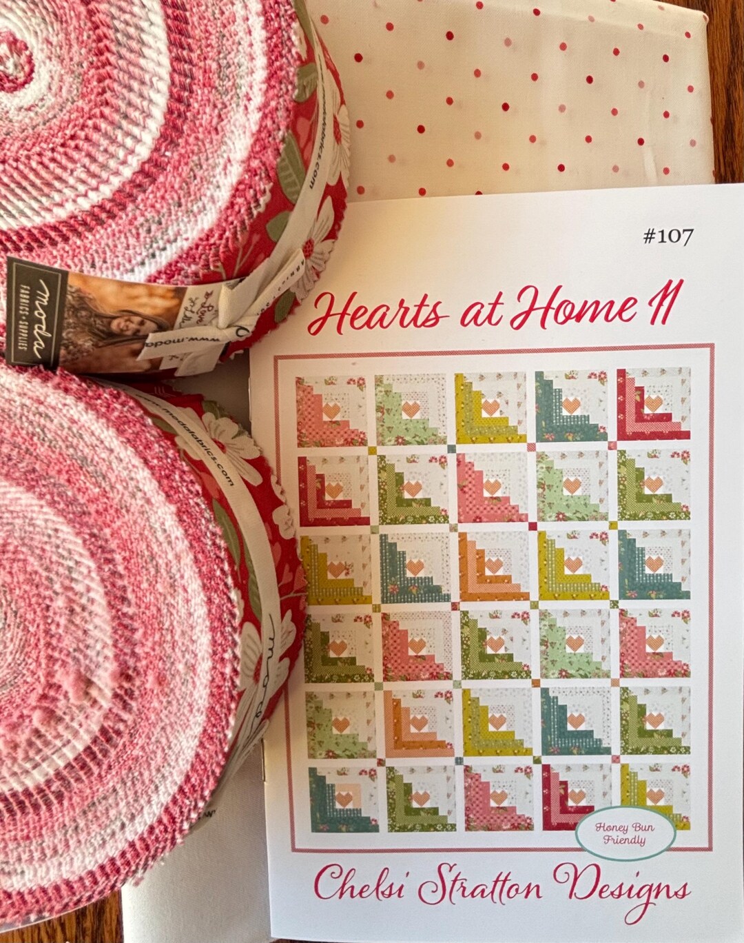 Hearts at Home II Quilt Kit With Love Blooms Fabric by Lella Boutique ...