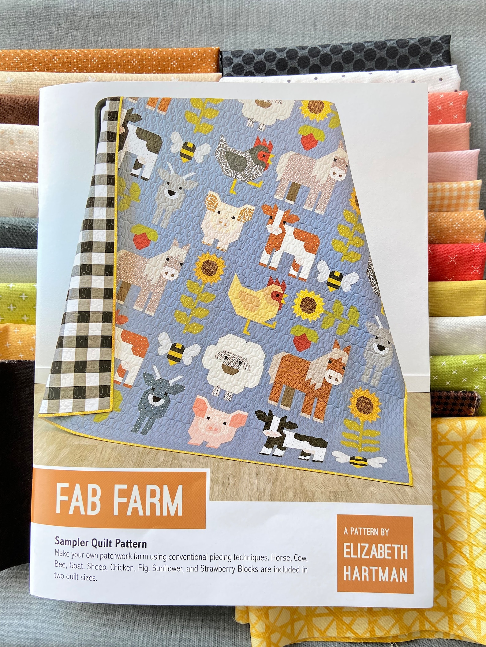 Fab Farm Baby Quilt Kit - Etsy