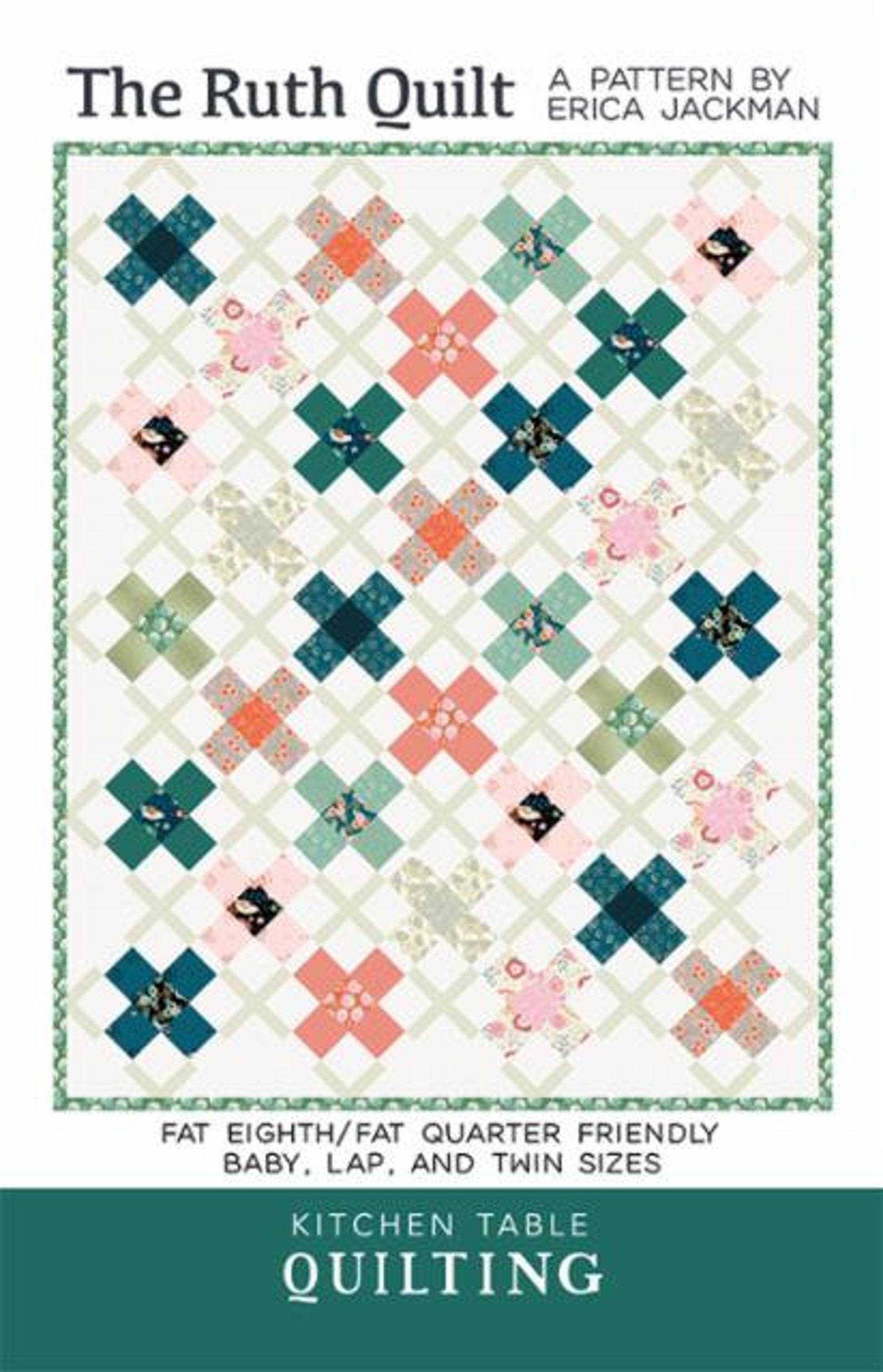 The Ruth Quilt Pattern From Kitchen Table Quilting | Etsy
