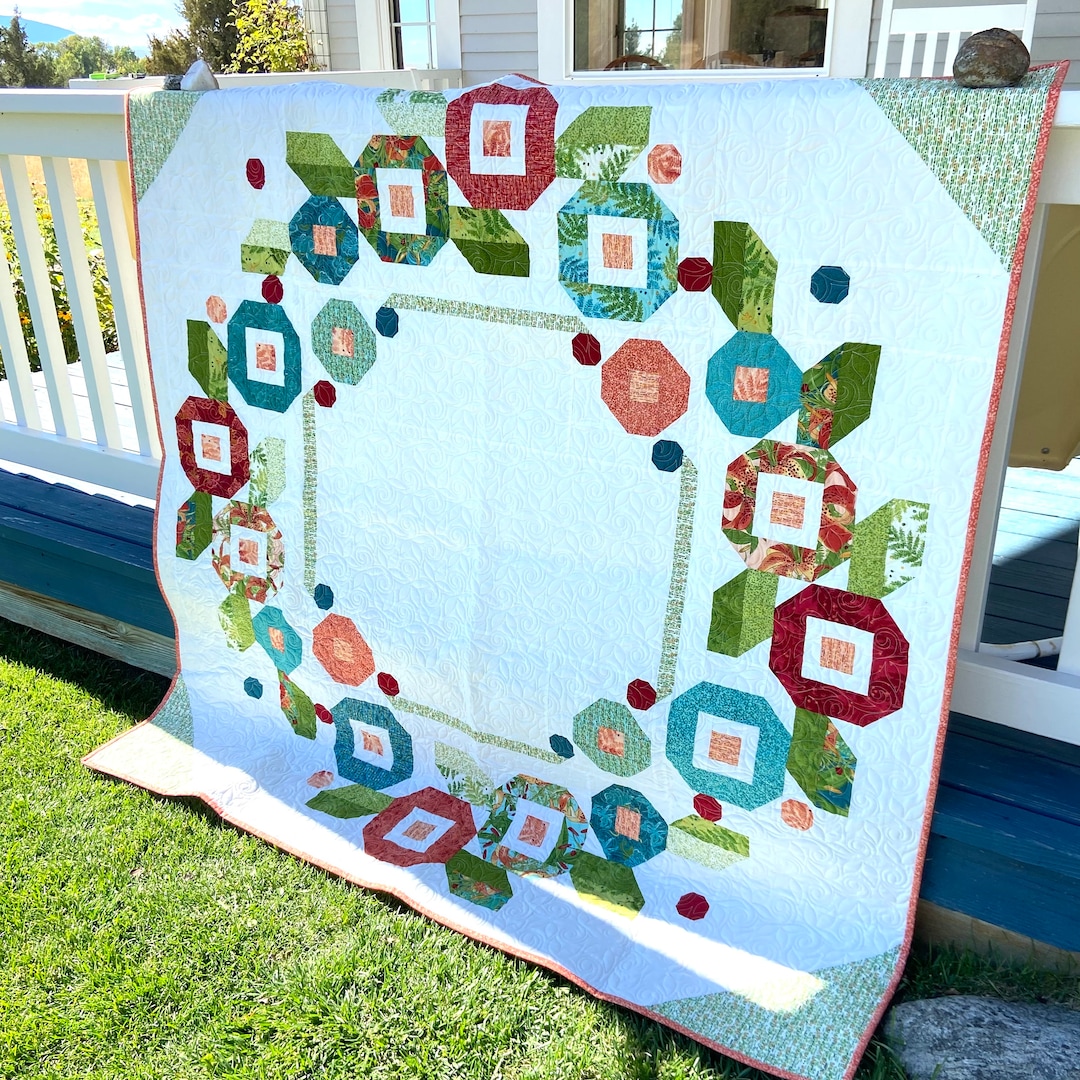 Ring Around the Posies Handmade Quilt - Etsy