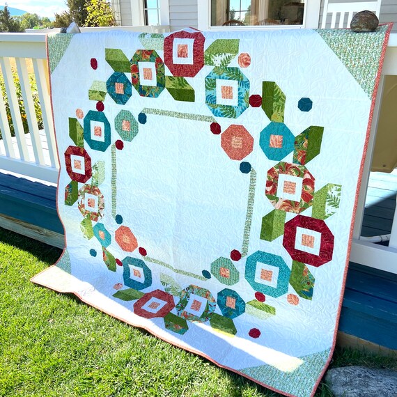 Ring Around the Posies Handmade Quilt - Etsy