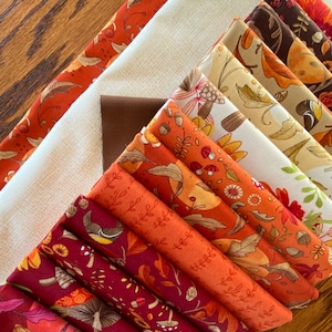 Fall Leaves Quilt Kit With Forest Frolic Fabric From Moda - Etsy