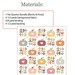 Hello Fall Quilt Kit With Bountiful Blooms From Moda - Etsy