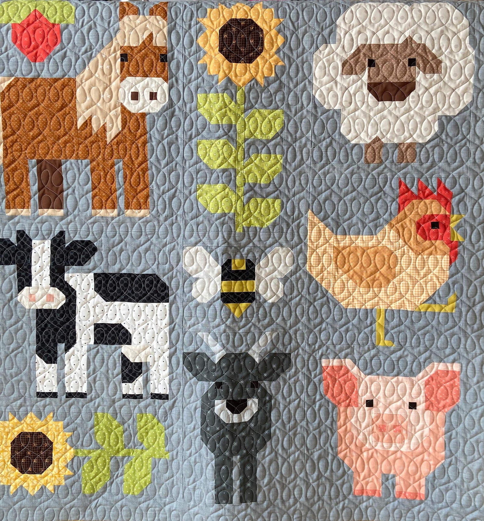 Fab Farm Baby Quilt Kit - Etsy
