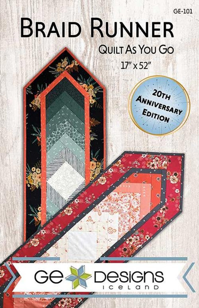 Braid Runner Quilt as You Go Pattern - Etsy