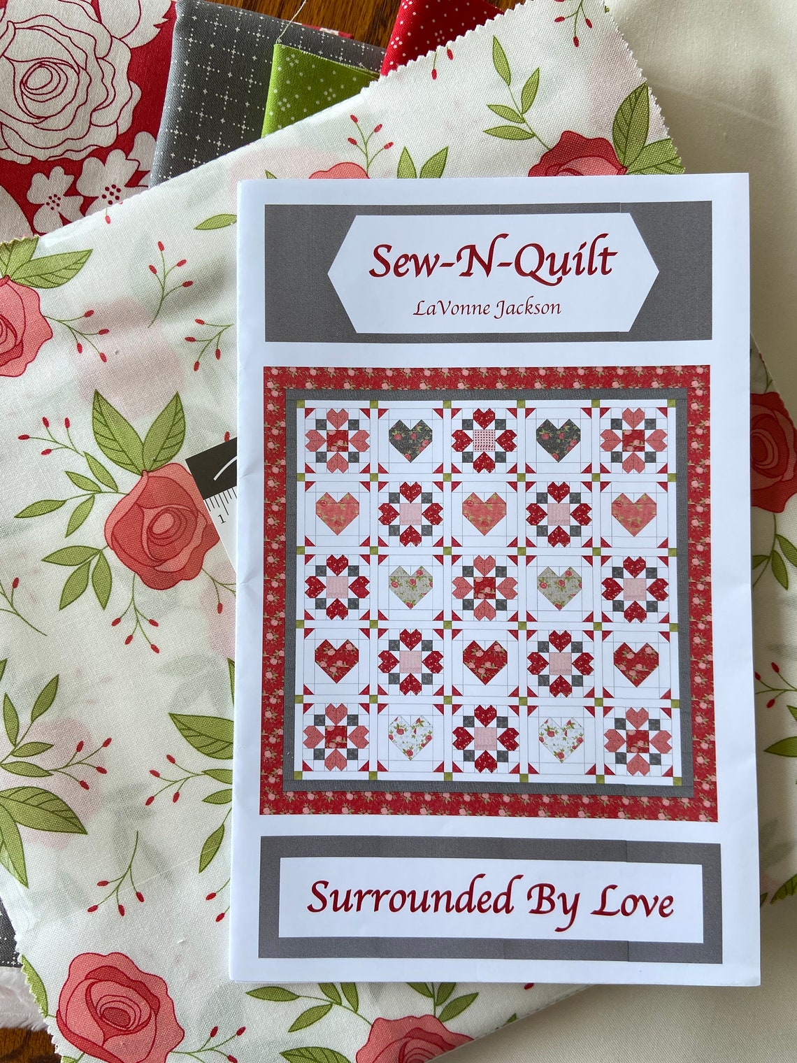 Surrounded by Love Quilt Kit With Beautiful Day Fabric by - Etsy