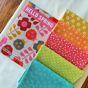 Hello Spring Quilt Kit With Prints From Moda - Etsy