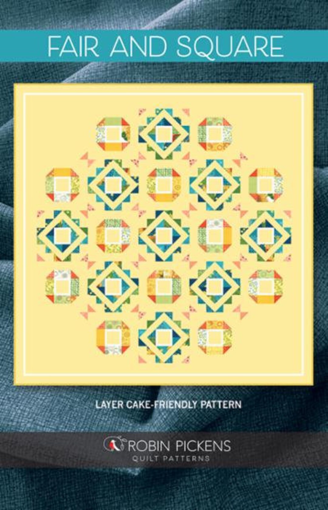 Fair and Square - Quilt Pattern by Robin Pickens - Etsy