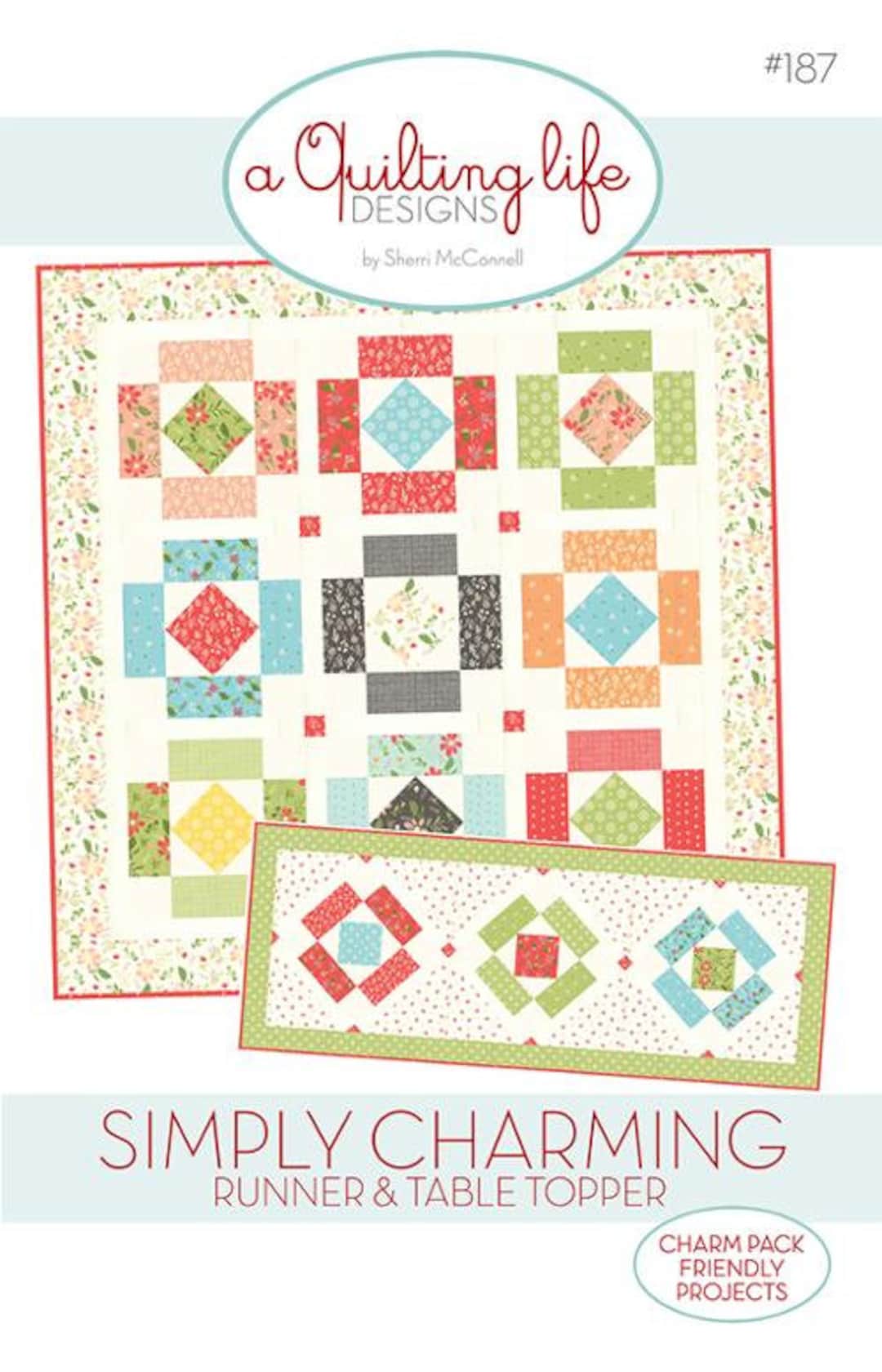 Simply Charming Quilt Pattern From A Quilting Life Designs - Etsy