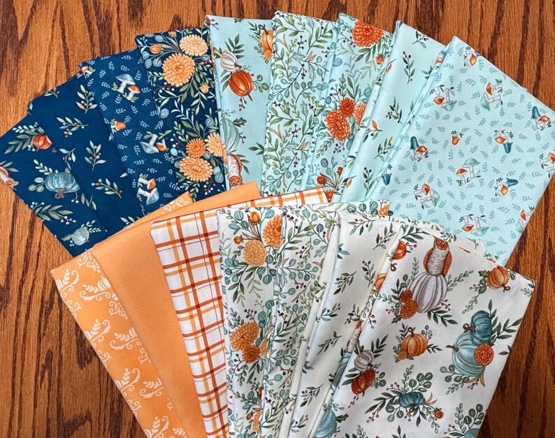 I Love Fall Most of All Fabric Bundle by Deb Strain From Moda - Etsy