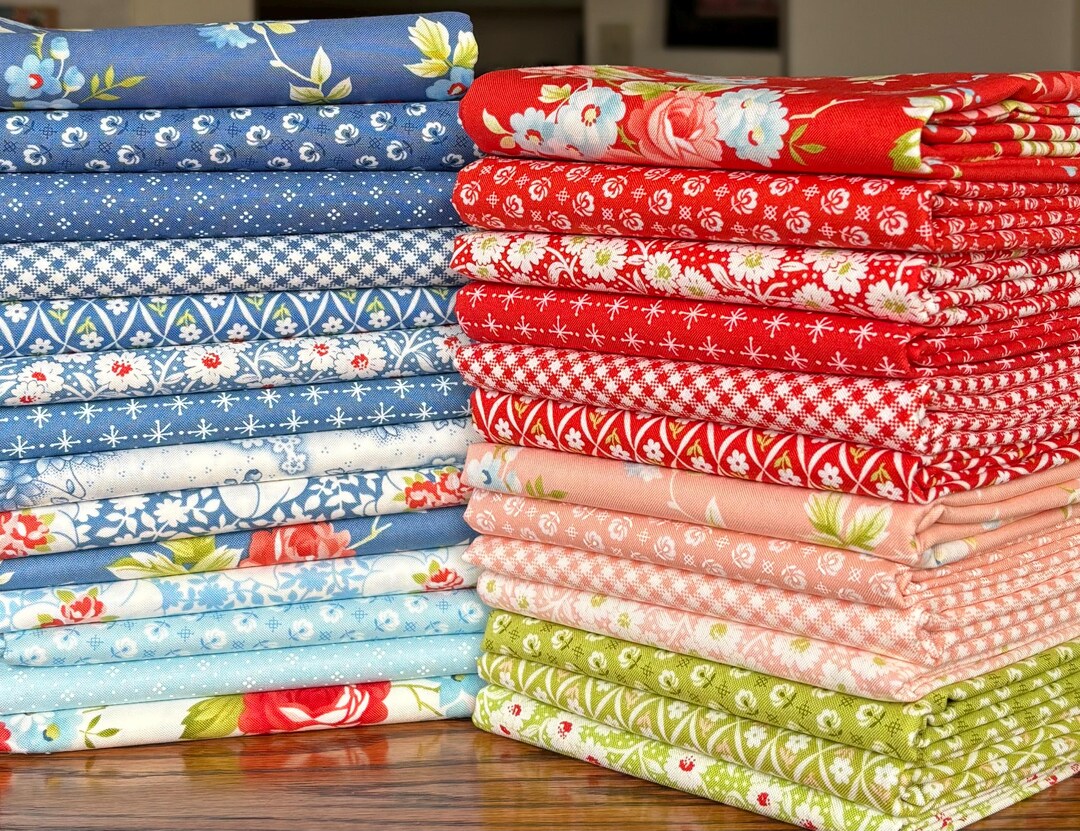Rosie Fabric Bundle by Fig Tree Fabric From Moda - Etsy