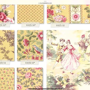 Pom Pom De Paris Fabric by French General From Moda Rare Out of Print ...