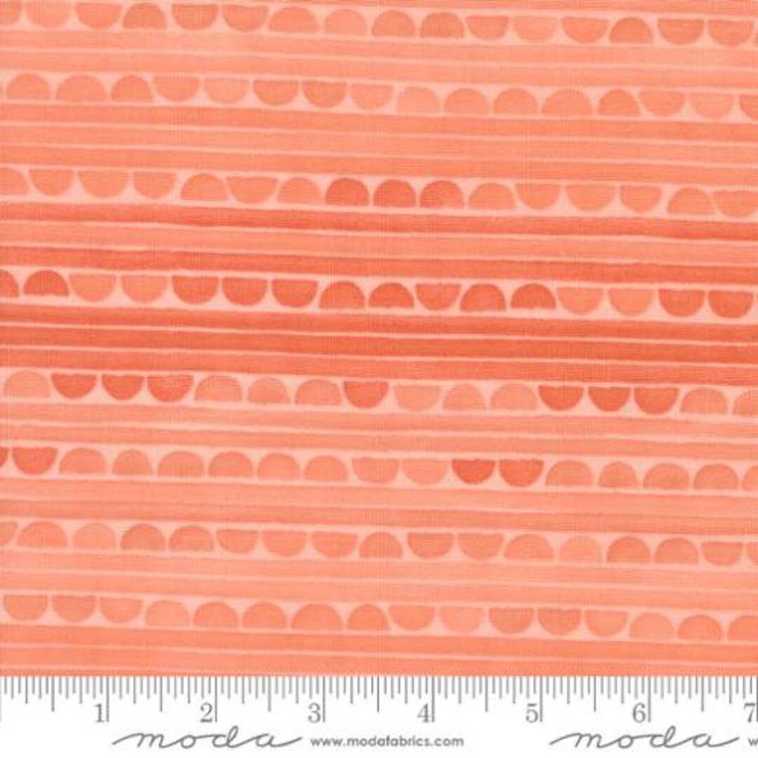 Kindred Fabric by 1 Canoe 2 From Moda 36074 20 Coral - Etsy