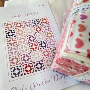 Safe Haven Quilt Kit With Fabric by Sherri and Chelsi - Etsy