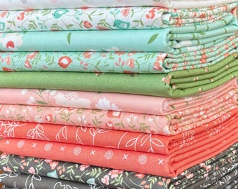 NEW! Corey Yoder Abloom ~ Cloud MINI BELLABUNDLE ~ Coriander Quilts ...