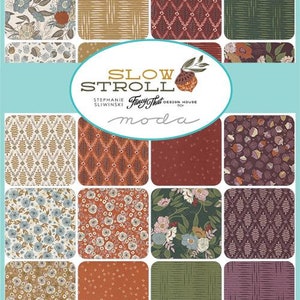 Priced Reduced Autumn Falling Quilt Kit With Slow Stroll Fabric by ...