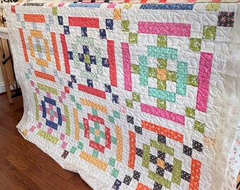 Ladies Scrap Basket Quilt Kit With Unity Collection for a Cause Fabric ...